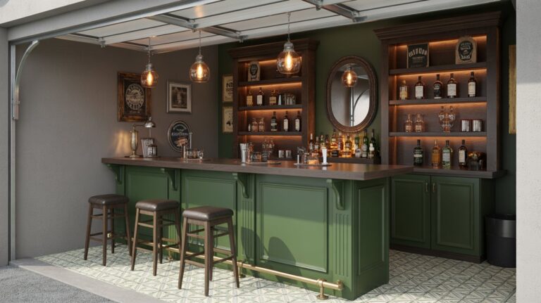 10 Chic Garage Bar Themes - savorthegathering.com